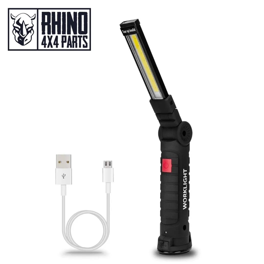 Linterna Led Recargable (USB) - Rhino 4X4 Parts | Líderes Del Mundo 4X4